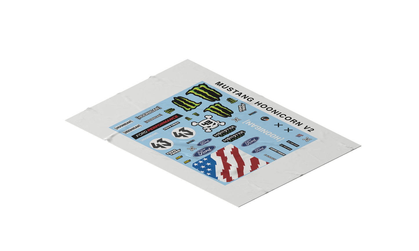 DECALS MUSTANG HOONICORN V2 – TA71